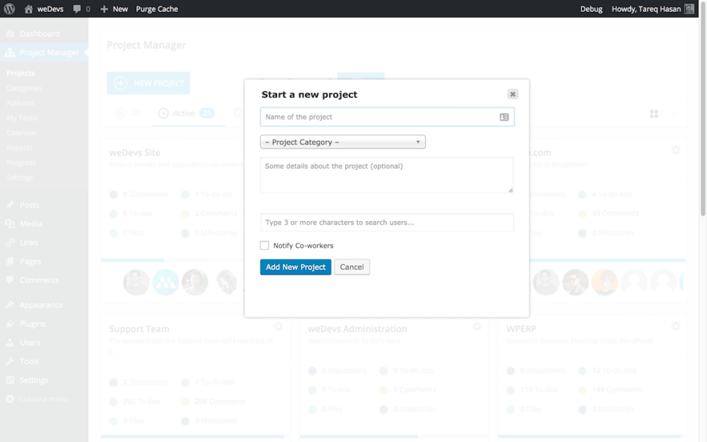 Comparisons Between Best WordPress Project Management Plugins - weDevs