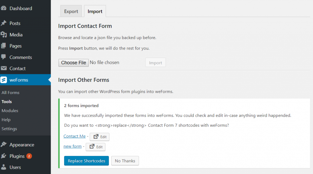 How to Migrate From Any WordPress Form Plugins to weForms - weDevs
