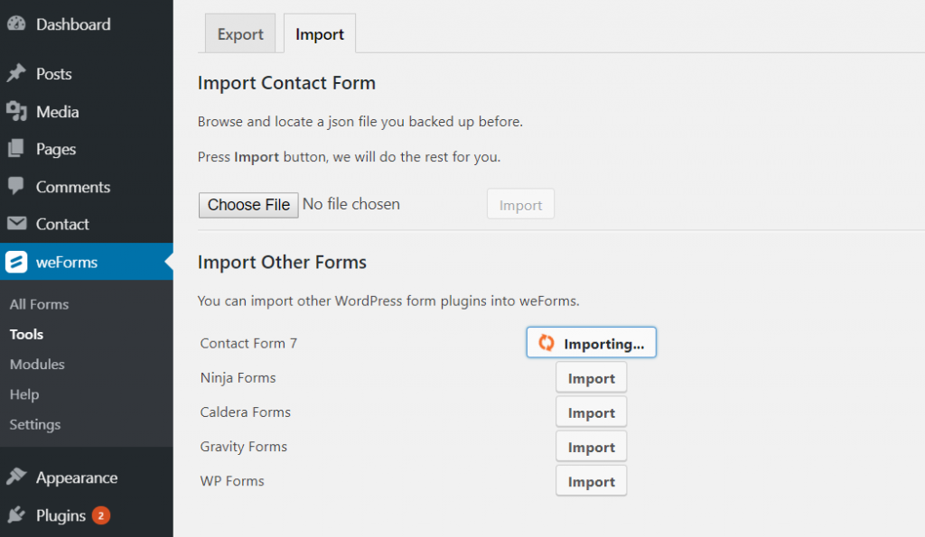 How to Migrate From Any WordPress Form Plugins to weForms - weDevs