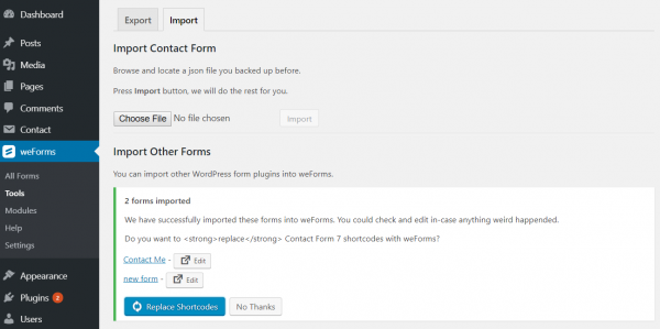 How to Migrate From Any WordPress Form Plugins to weForms - weDevs
