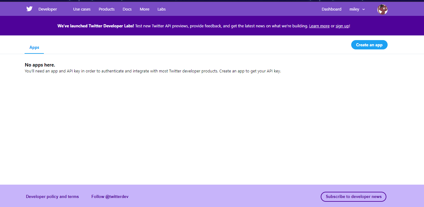 Configuring Twitter - weDevs