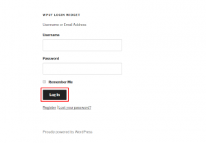 How to Customize User Login Widget - weDevs