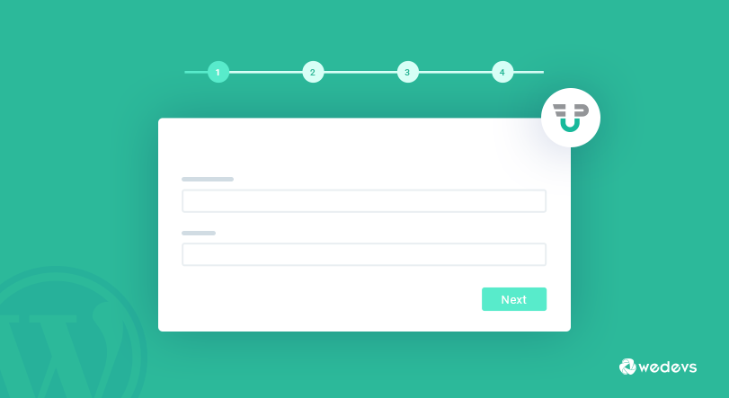 Create Multi Step Registration Form In WordPress Without Any Coding 