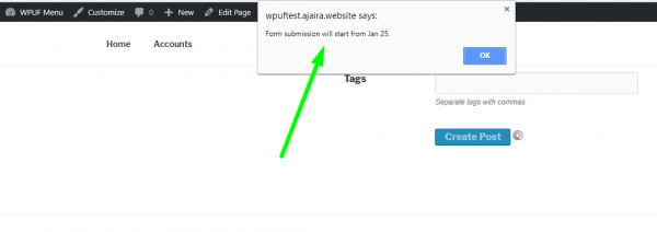 How to Restrict Submission in WP User Frontend - weDevs