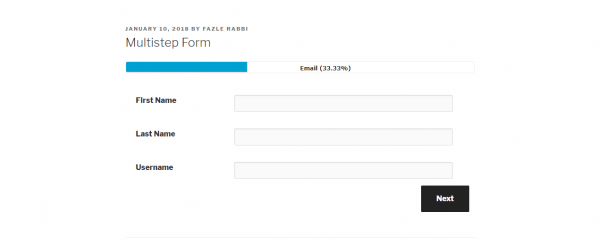 Create Multi-Step Registration Form In WordPress Without Any Coding - weDevs