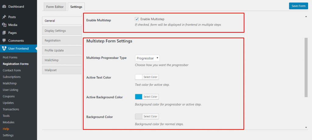 Create Multi Step Registration Form In Wordpress Without Any Coding 5608