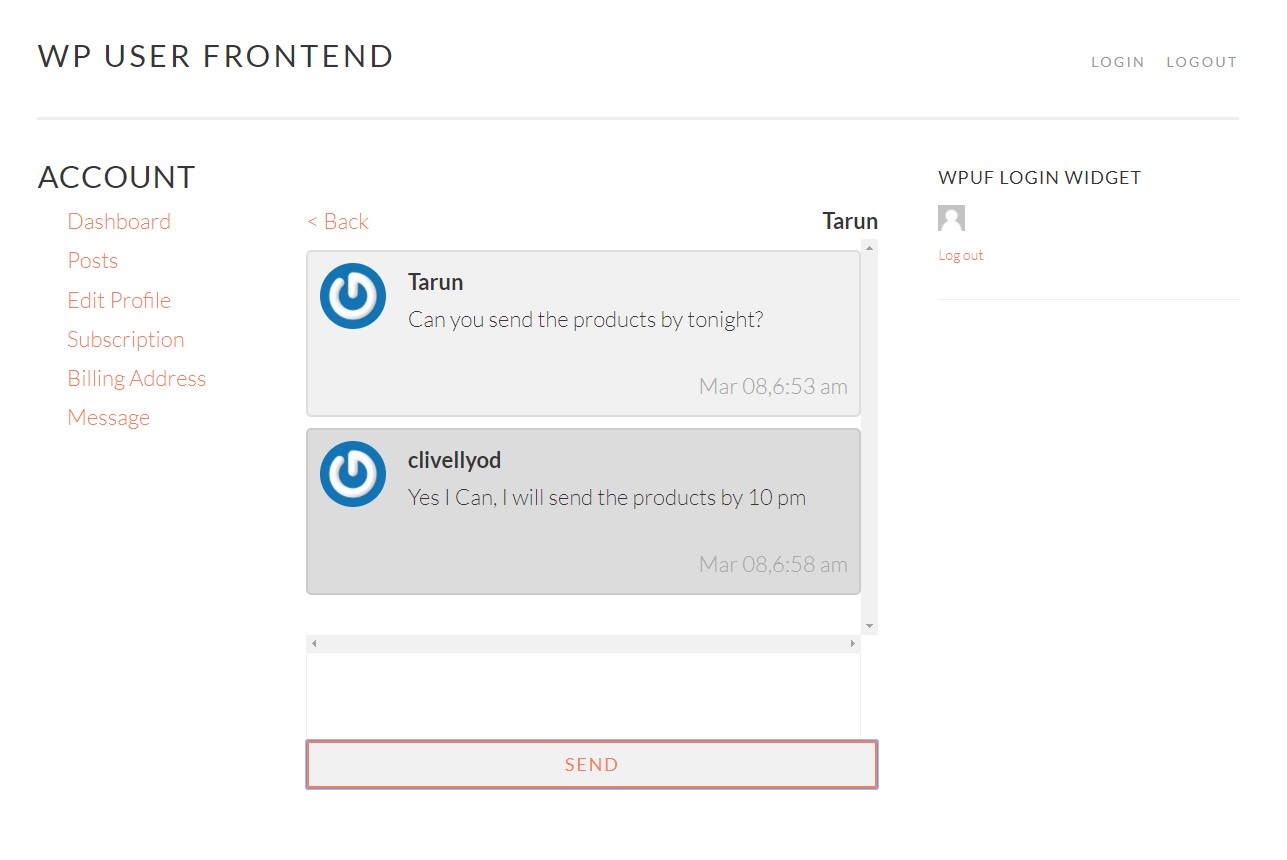 All New WordPress Private Messaging Feature On Frontend - weDevs