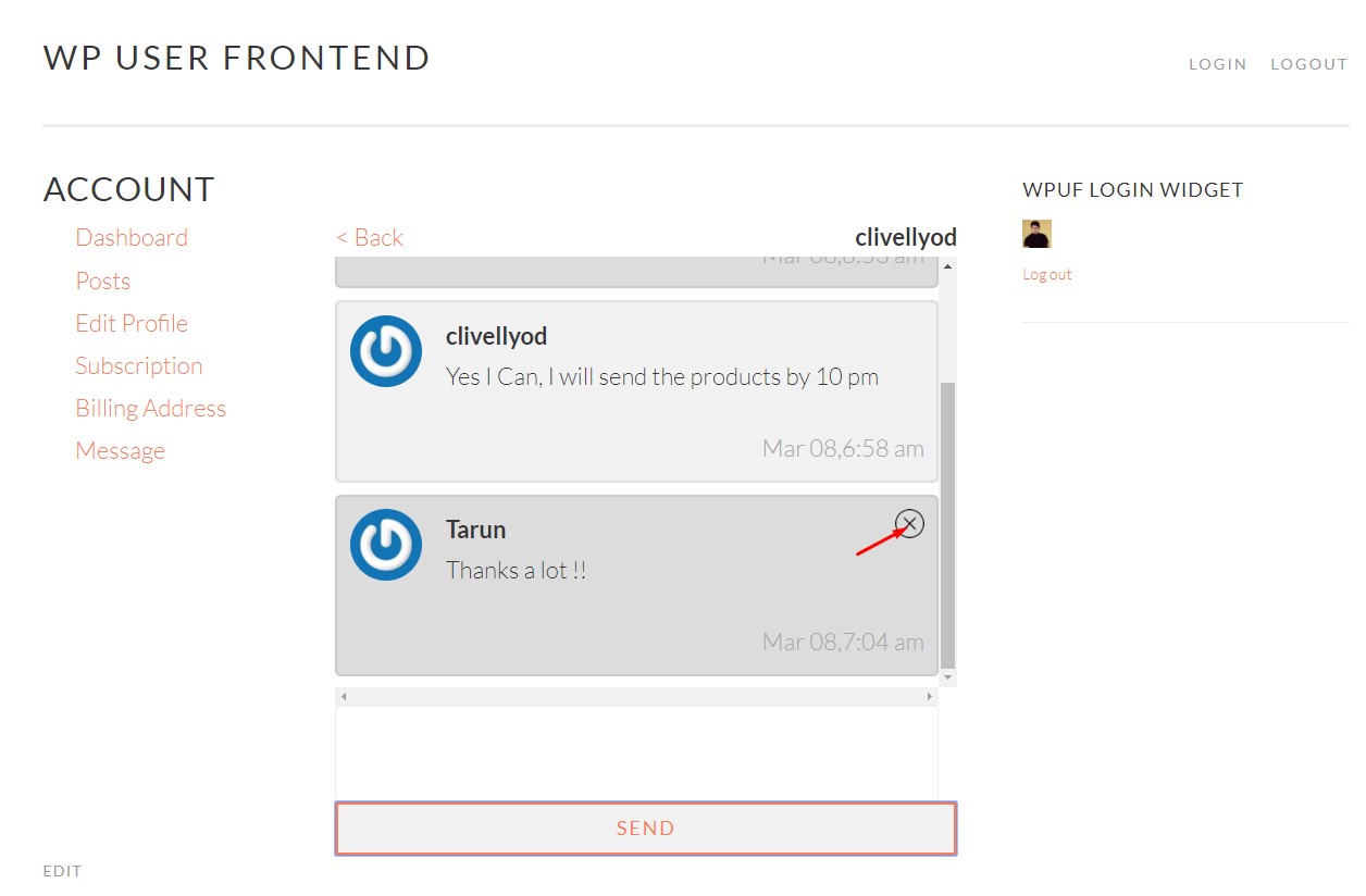All New WordPress Private Messaging Feature On Frontend - weDevs