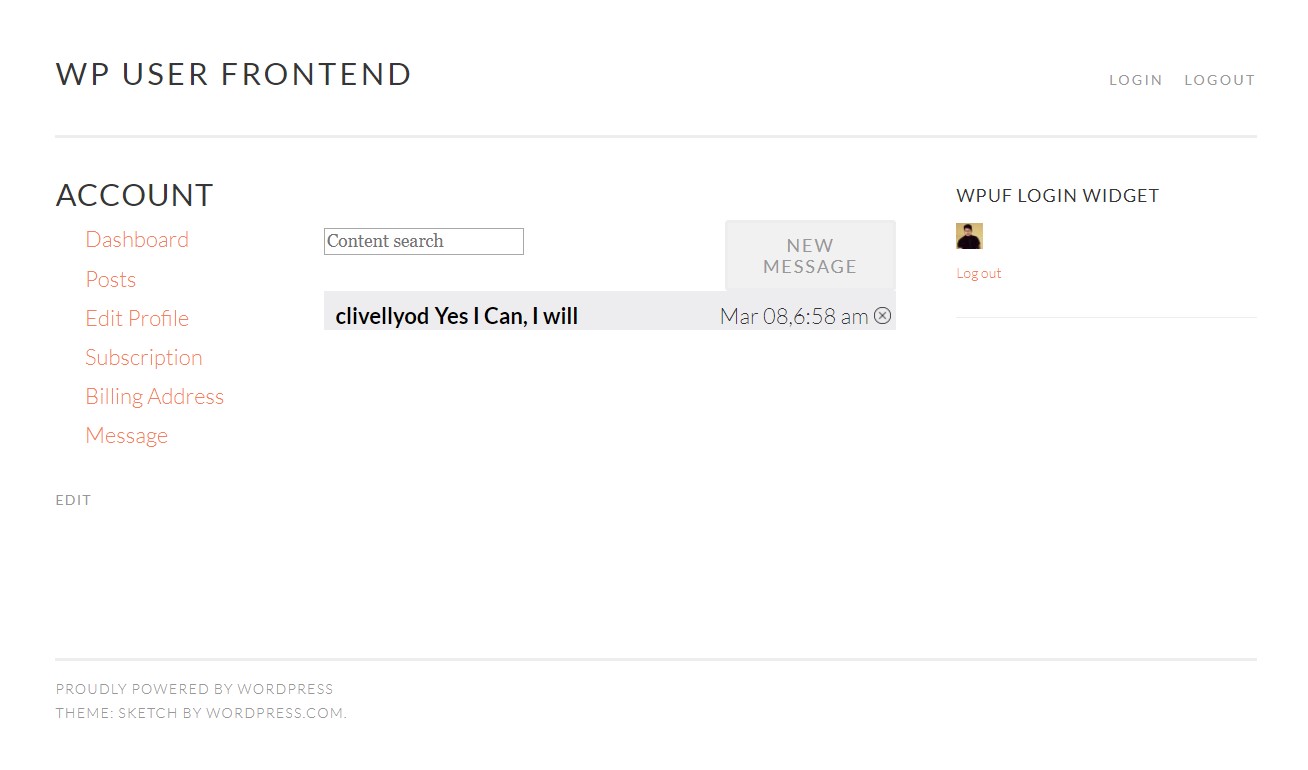 All New WordPress Private Messaging Feature On Frontend - weDevs