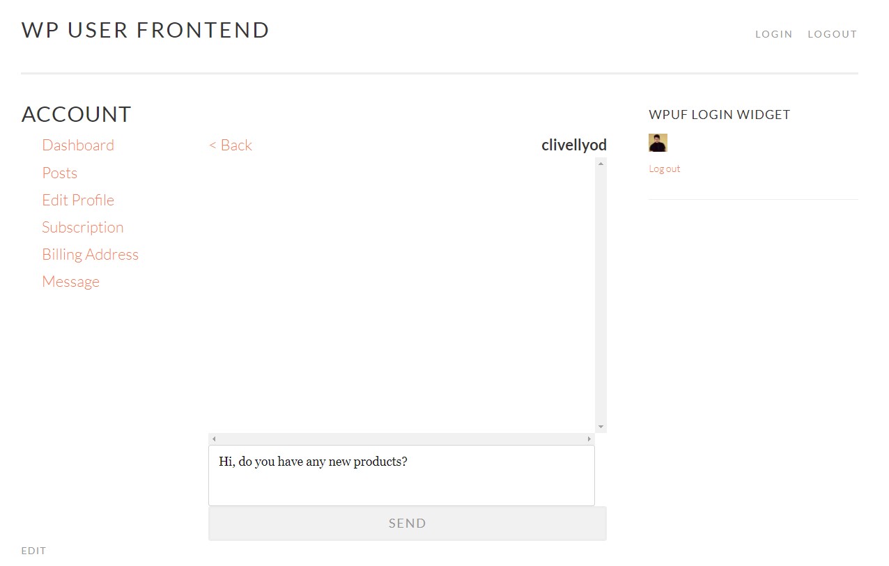 All New WordPress Private Messaging Feature On Frontend - weDevs