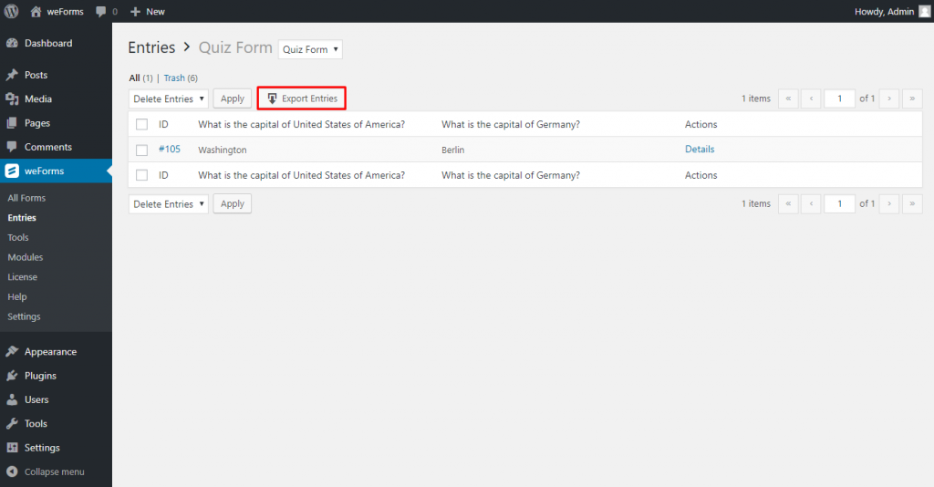 Create Quiz Forms Easily For Your Wordpress Site Using Weforms Wedevs