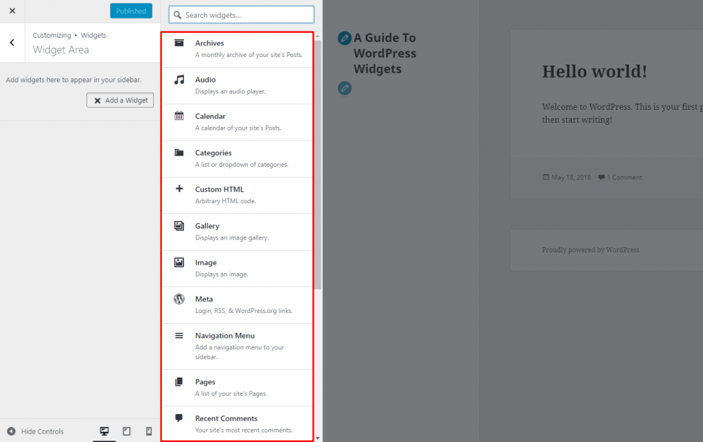 WordPress Widgets Tutorial: An All-in-one Guide - weDevs