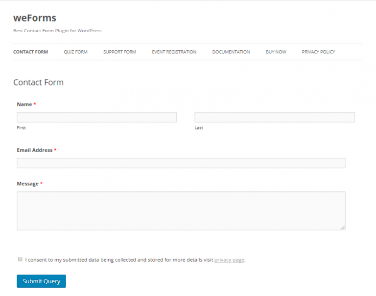 How to Create GDPR Consent Form In WordPress - weDevs How to Create GDPR Consent Form In WordPress - weDevs