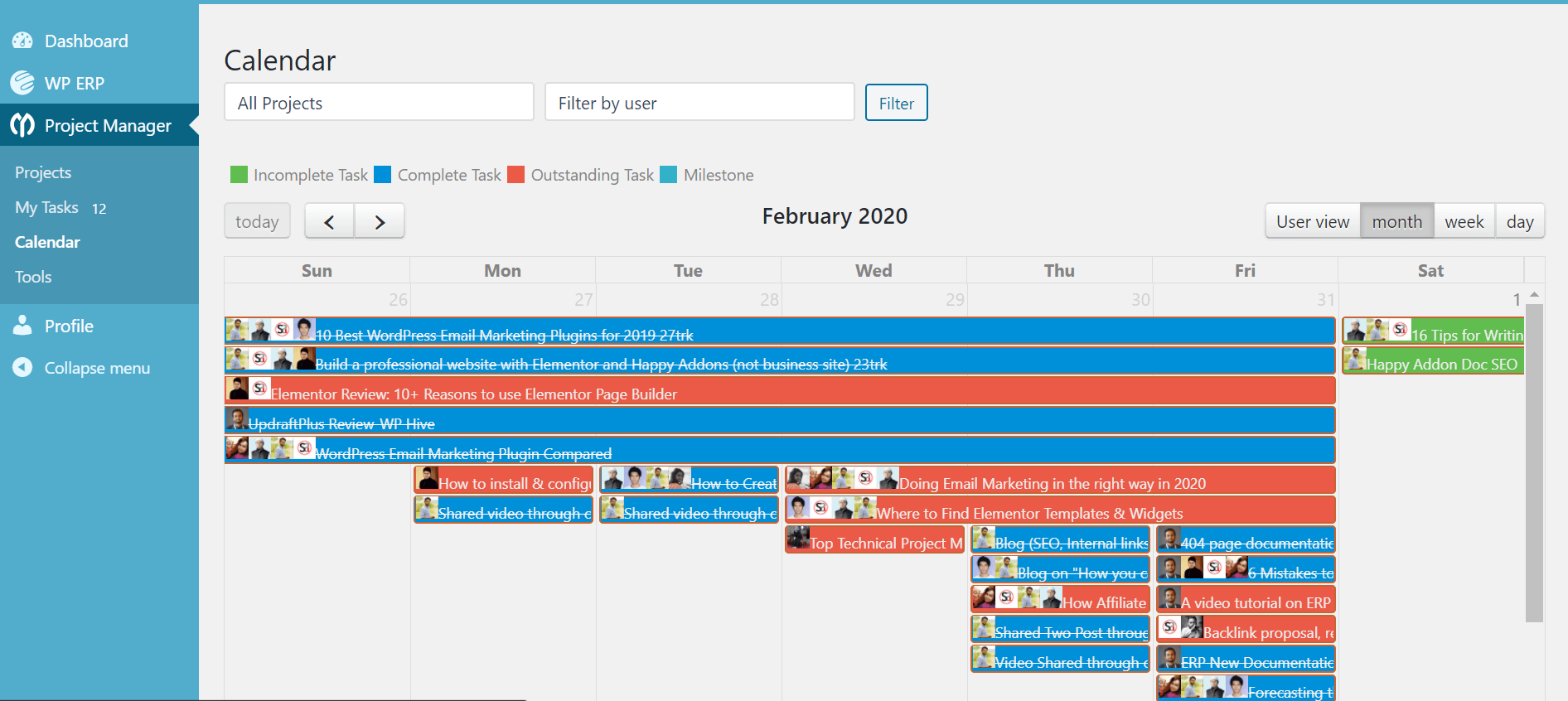 Project Tracking Dashboard for WordPress: How to Set up & Utilize It in ...