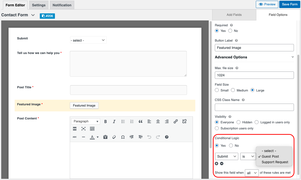 Enhance User Experience With Conditional Logic In Wordpress Forms Wedevs