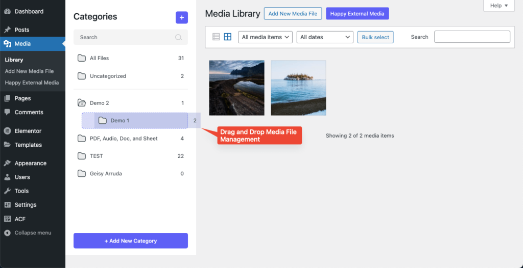🌟 Say Hello to HappyMedia: A Wonderful WordPress Media File Manager - weDevs