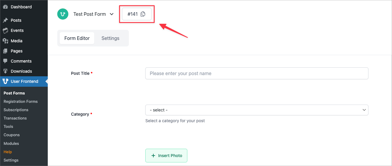 How to Create a Post Form - weDevs