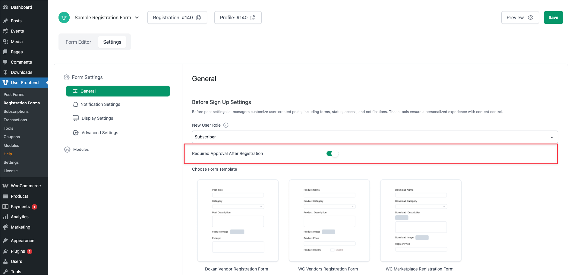 How to Create Registration Forms in WP User Frontend - weDevs
