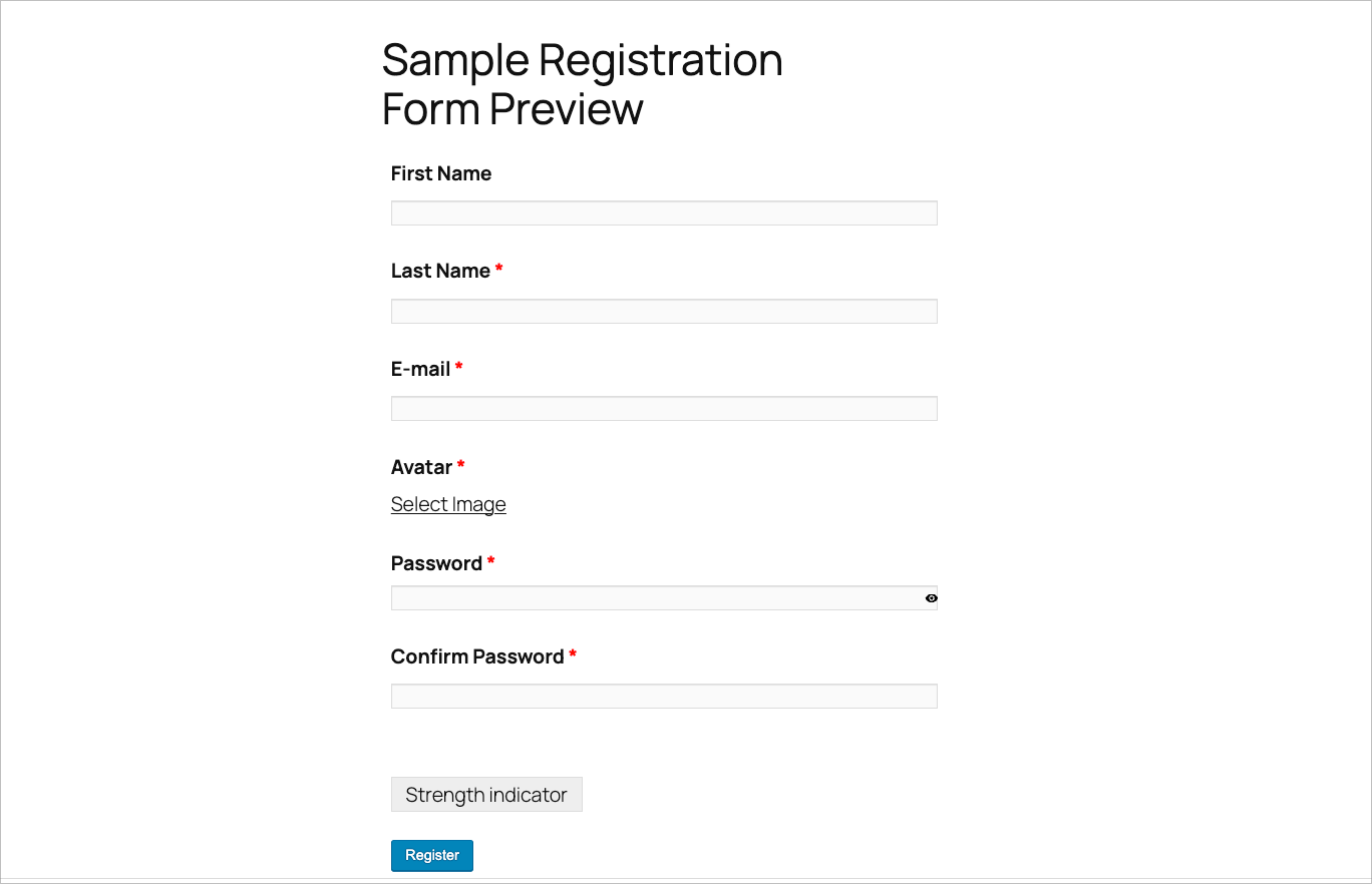 How to Create Registration Forms in WP User Frontend - weDevs
