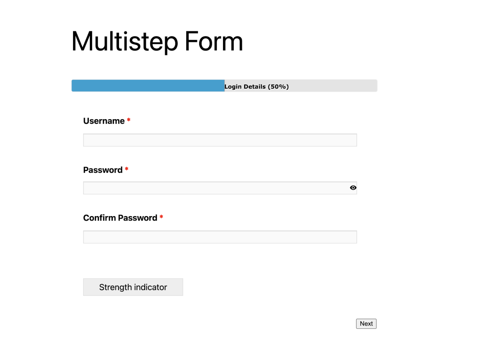 How to Create a Multistep Registration Form - weDevs